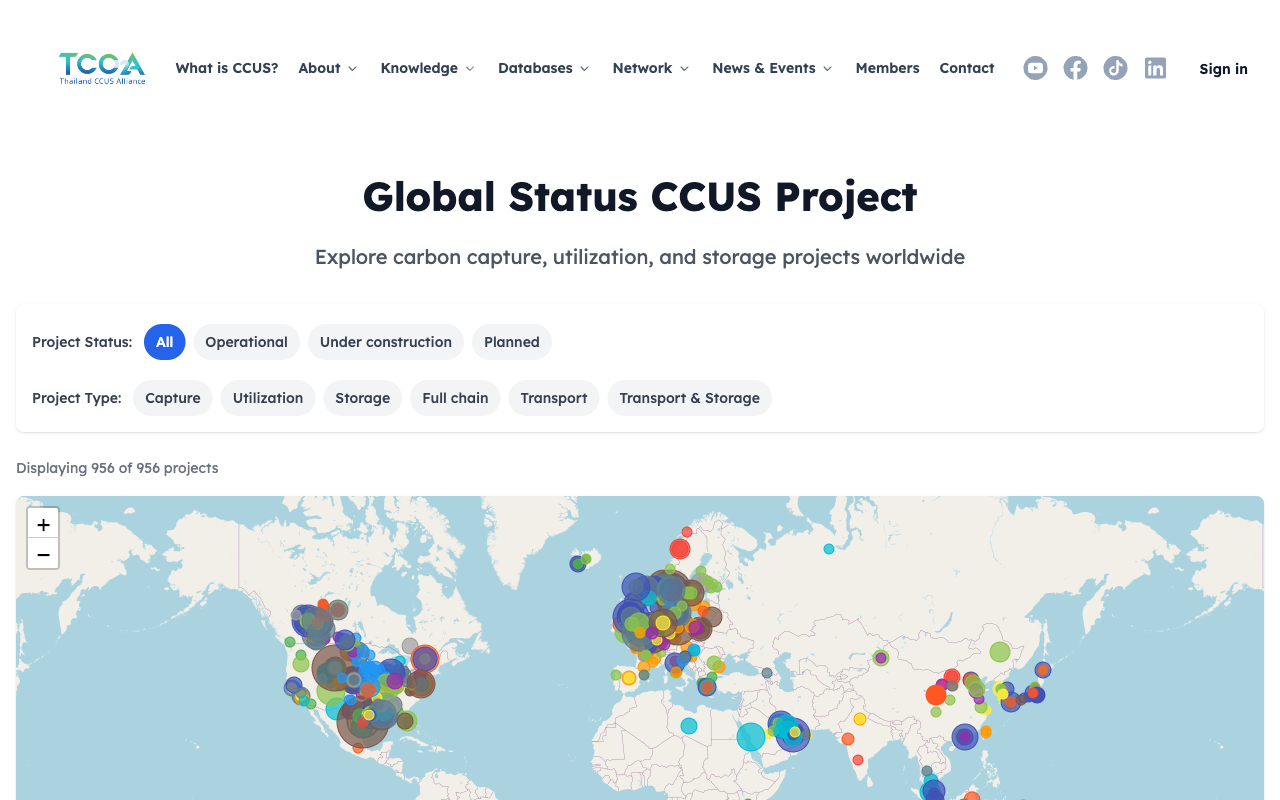 TCCA: Thailand CCUS Alliance